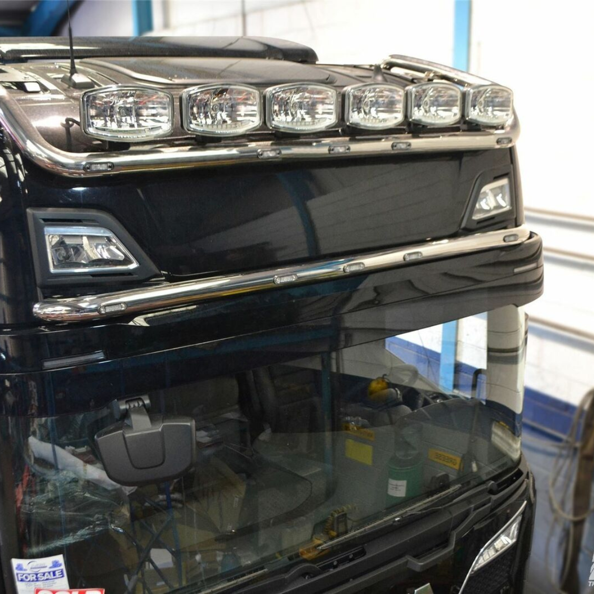 Scania Next-Gen visor bar